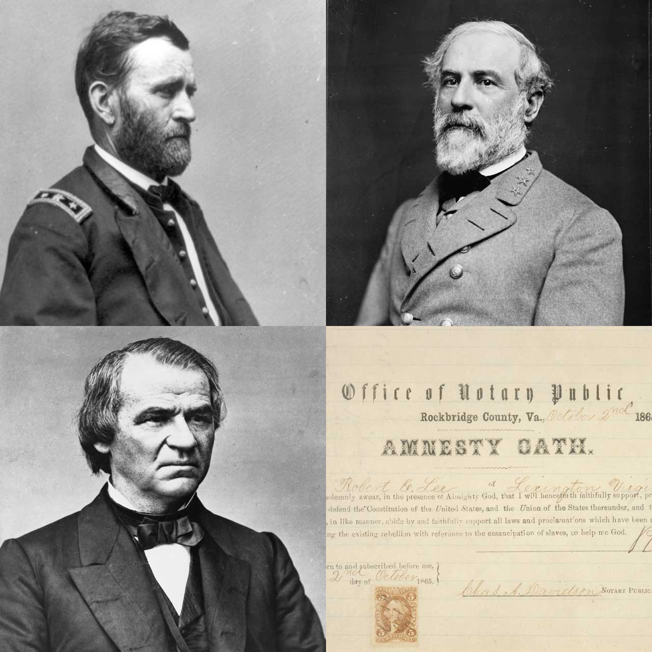 Surprising Amnesty Clash: Ulysses S. Grant Against President Johnson ...